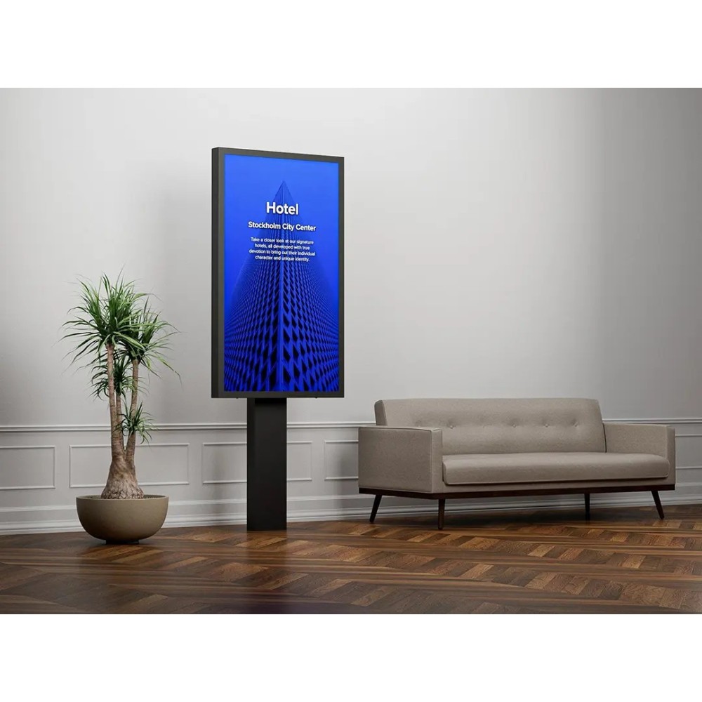 Kiosk für 55 Zoll Display Interaktiv Kiosk Touch Info Terminal, Stele